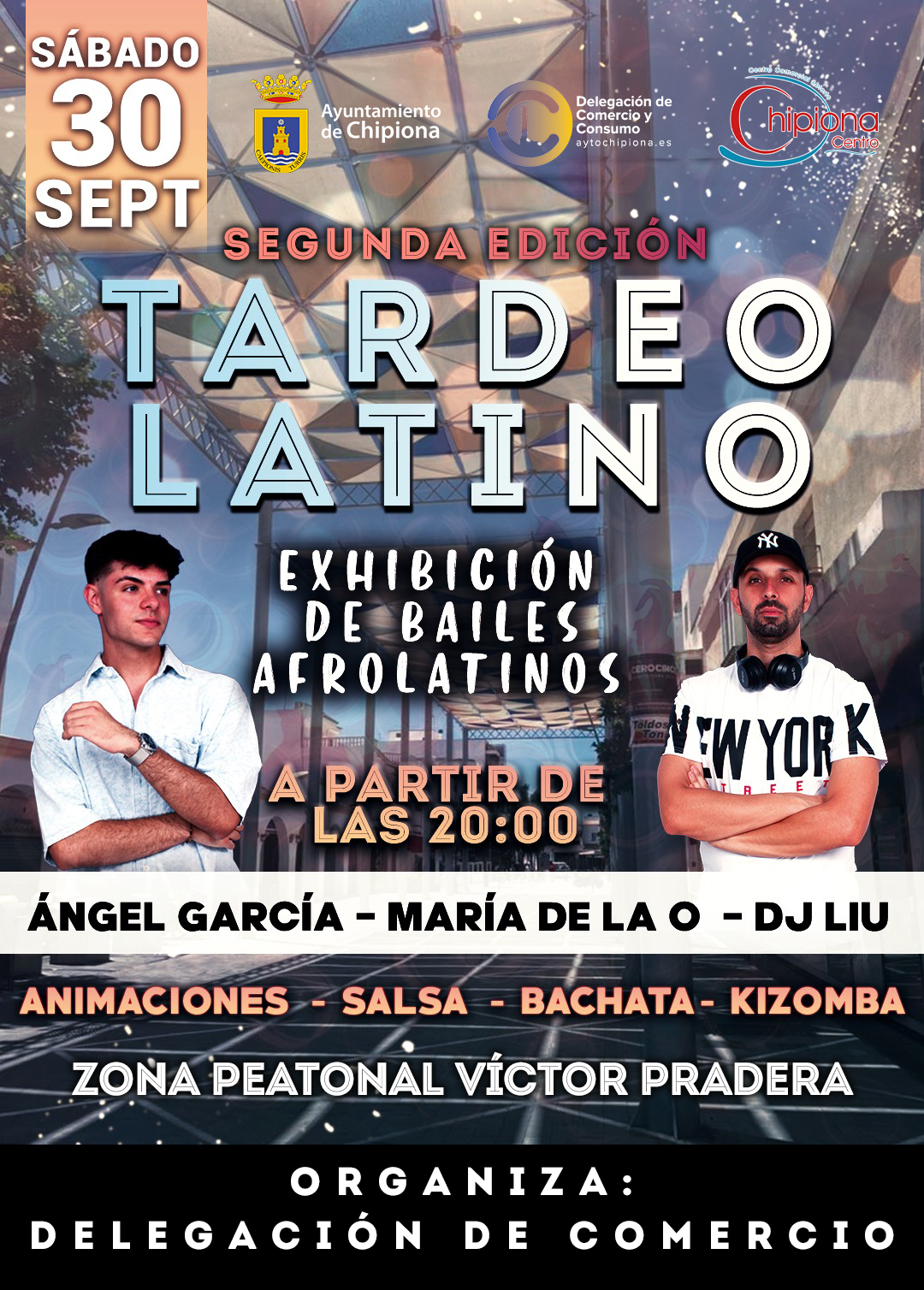 TARDEO LATINO - EXHIBICIÓN DE BAILES AFROLATINOS - Turismo de Chipiona